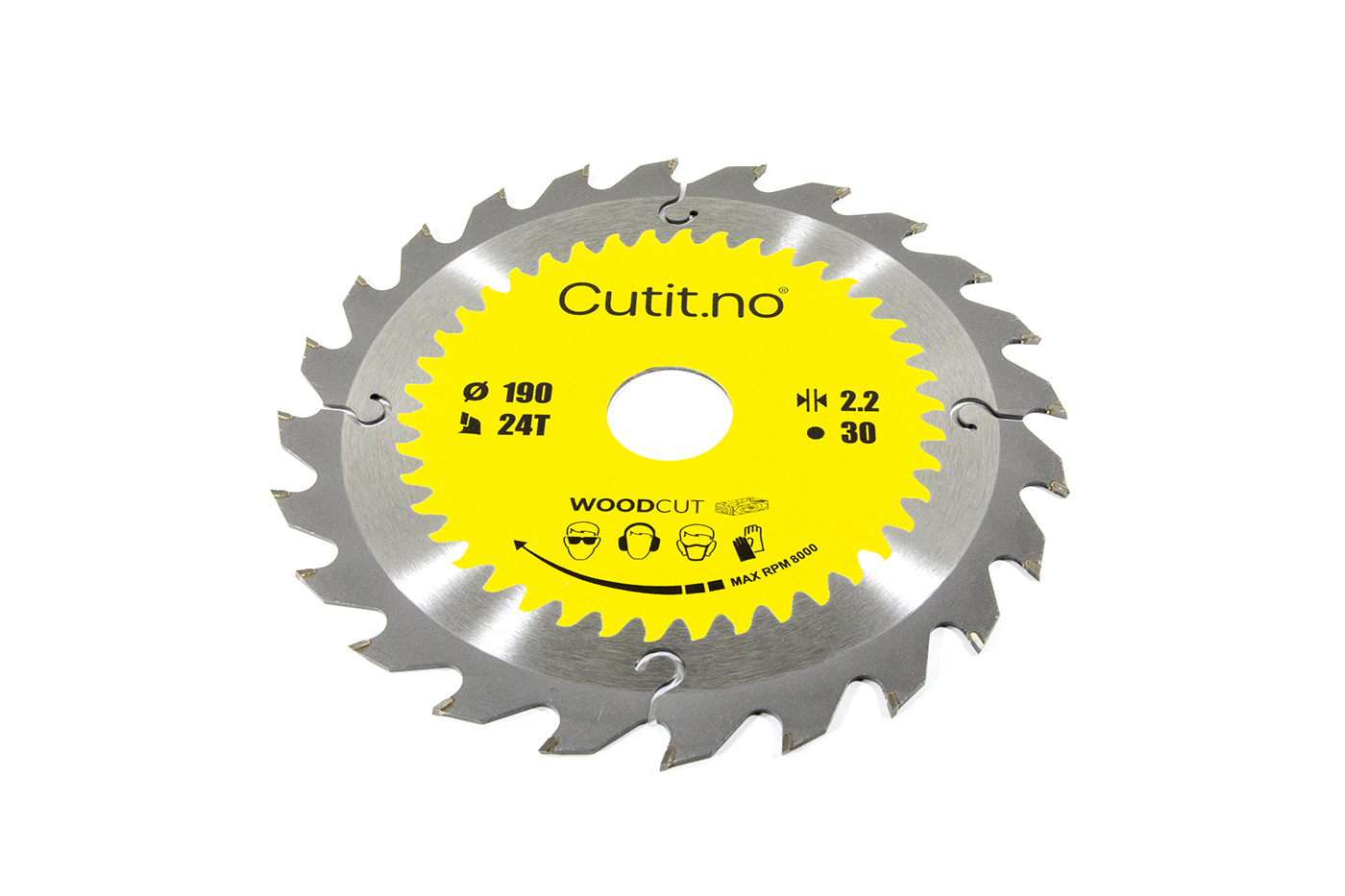 Sagblad | 190mm | 24T - Cutit.no